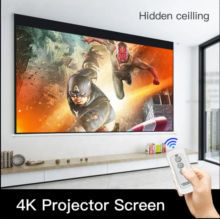 Motorized Projector Screen 120"(MA) – Technotronics Ltd
