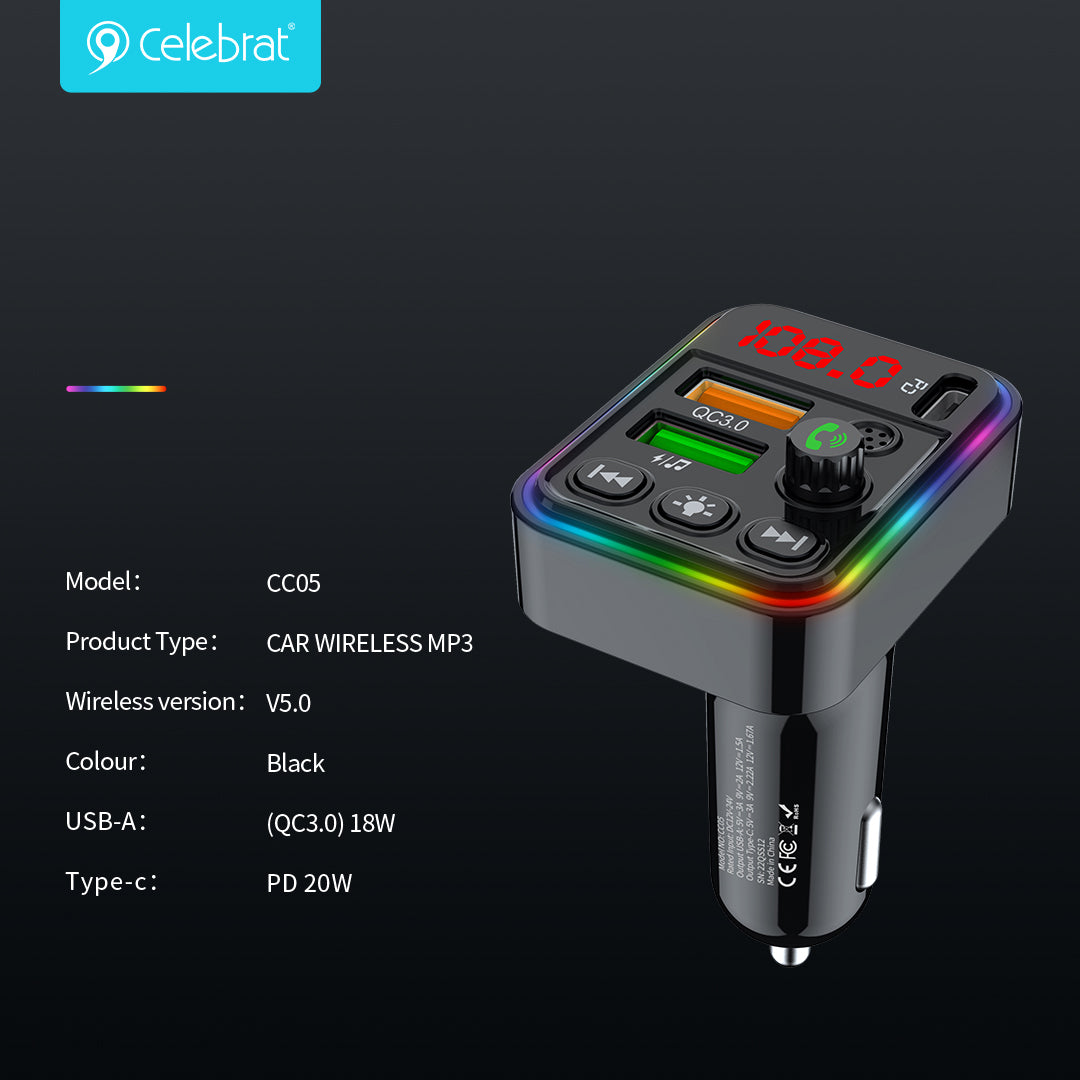 CC05 Celebrate In-Car Charger – Technotronics Ltd