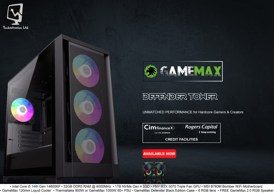 Gaming Tower – Technotronics Ltd