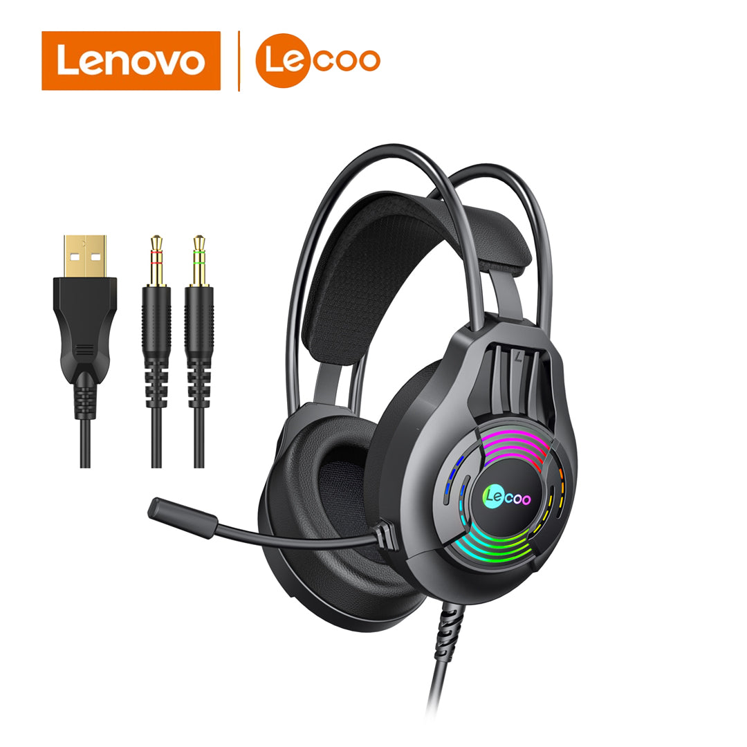 Lenovo Lecoo HT406 RGB Gaming Headset – Technotronics Ltd