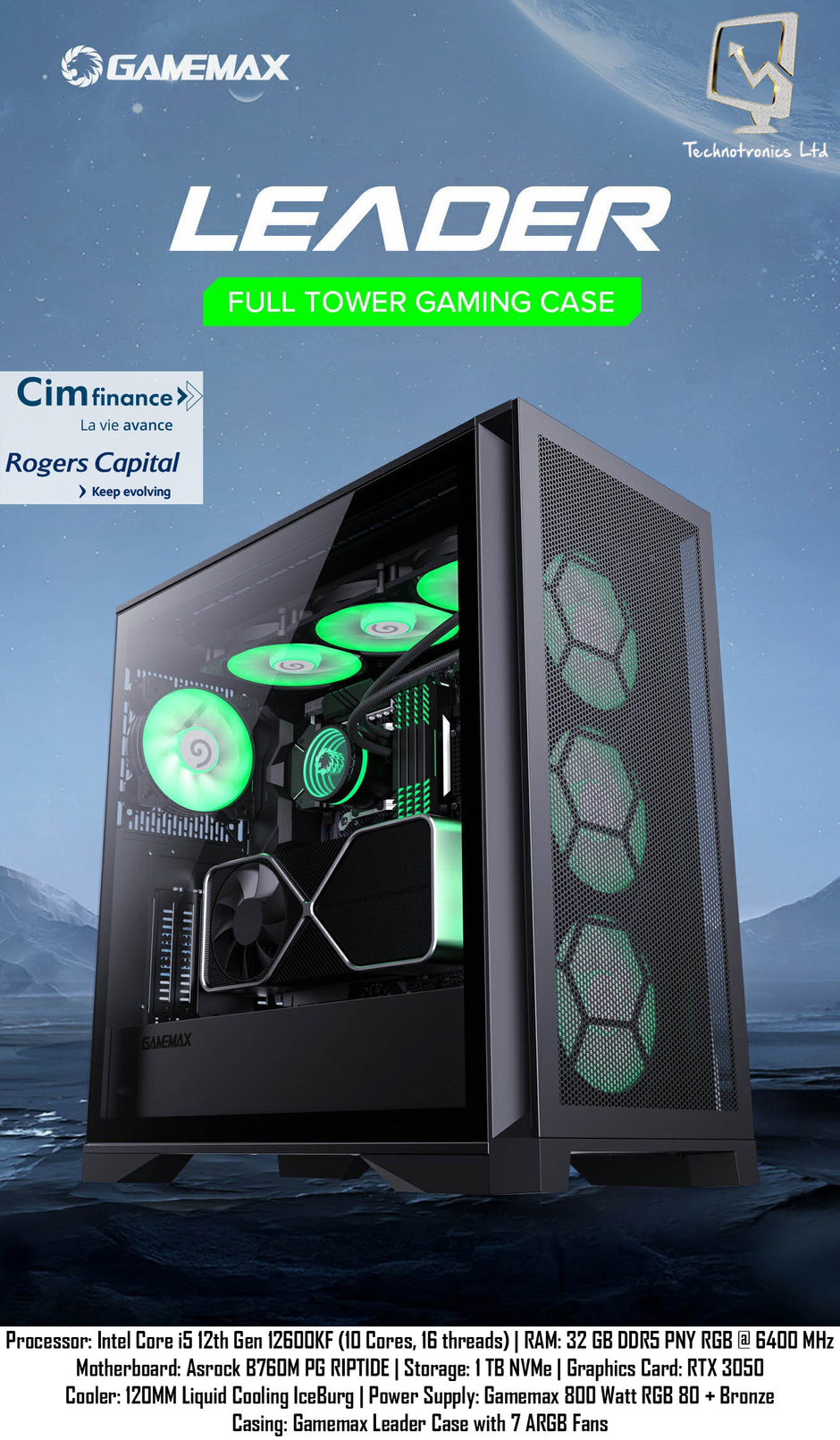 Gaming Tower & Set – Technotronics Ltd