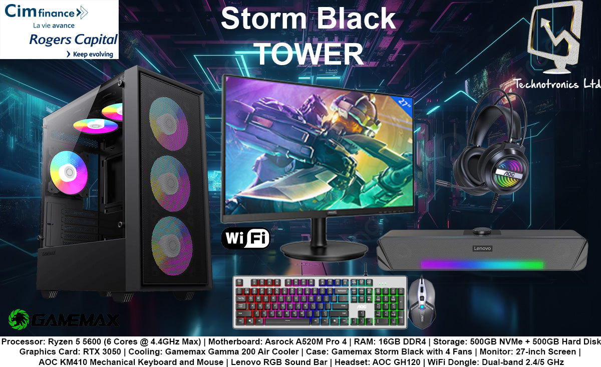 Gaming Tower & Set – Technotronics Ltd