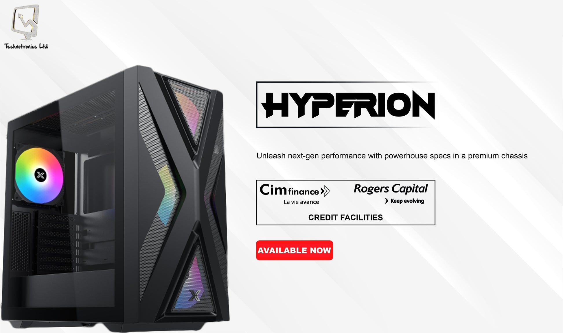 Hyperion Gaming Tower- Intel Ultra 5 230F + RTX 5060 Ti 16GB ...