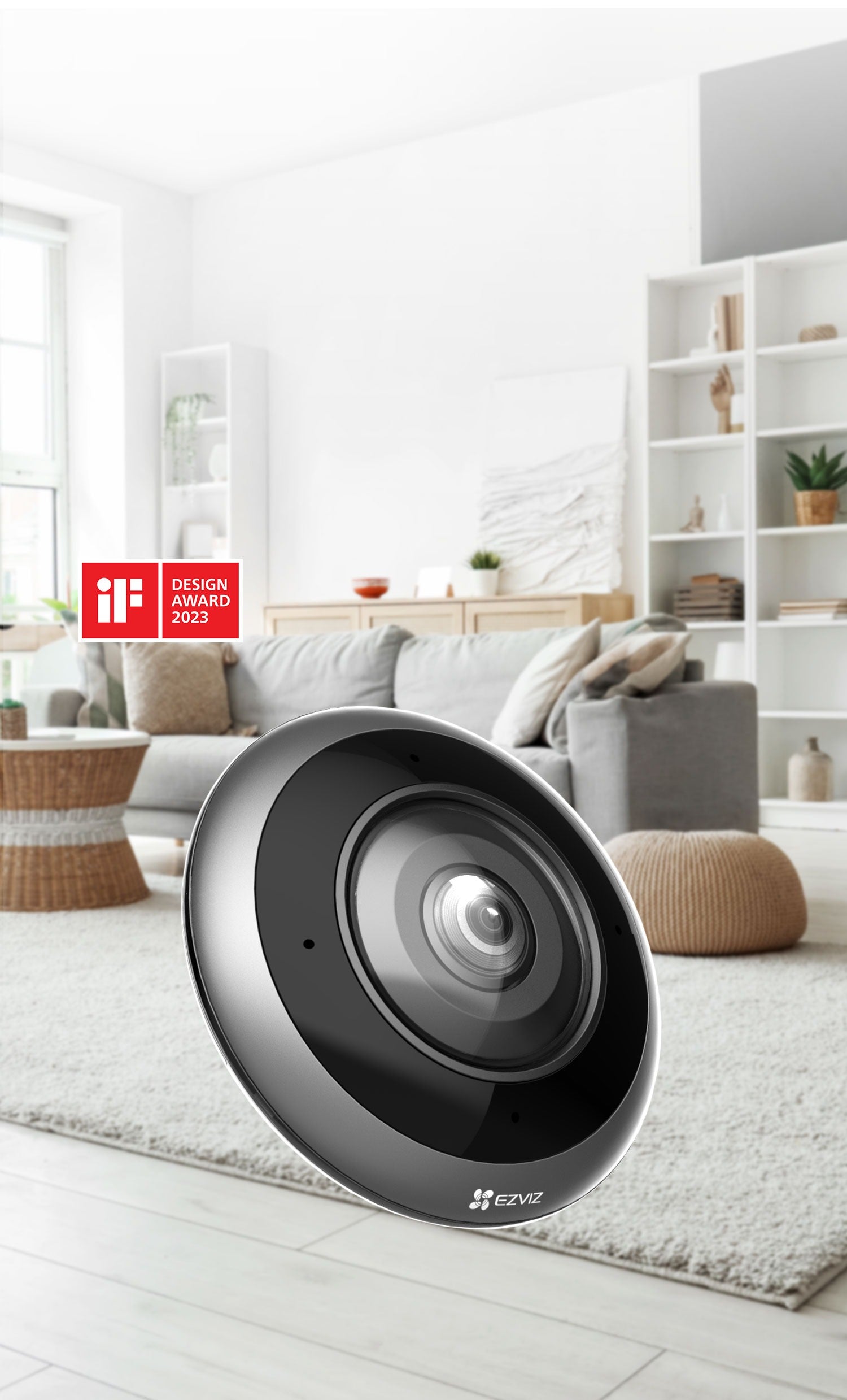 Smart Wi-Fi Panoramic Fisheye Camera - E4p | Indoor Camera ...